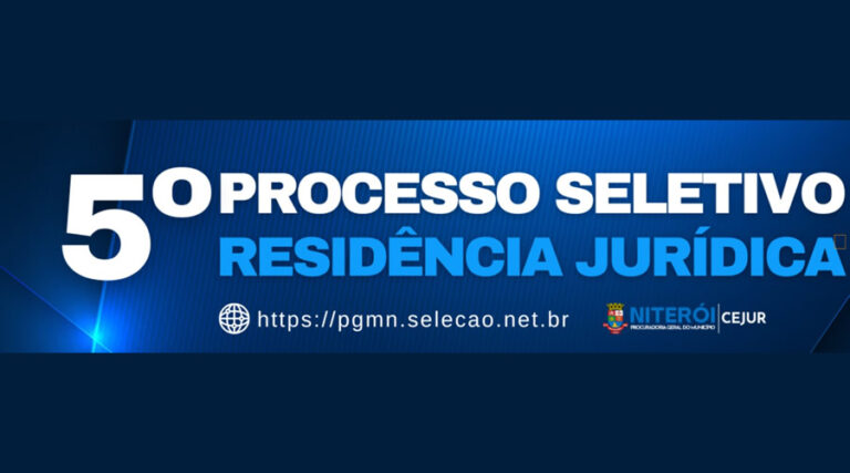 Processo Seletivo da Residência Jurídica da PGM/Niterói – 2024 ...